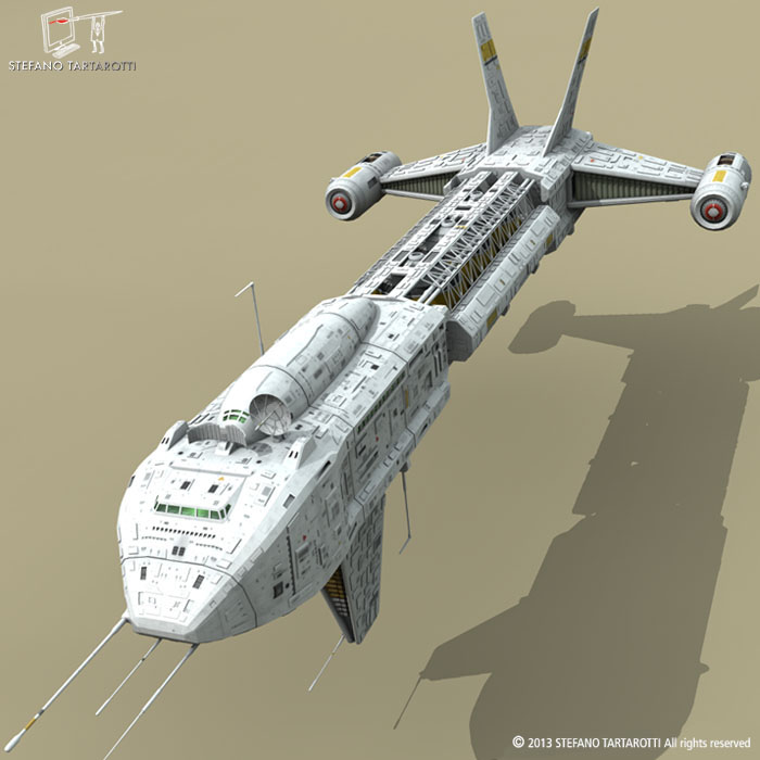 Spaceship 3D Model – Buy Spaceship 3D Model | FlatPyramid