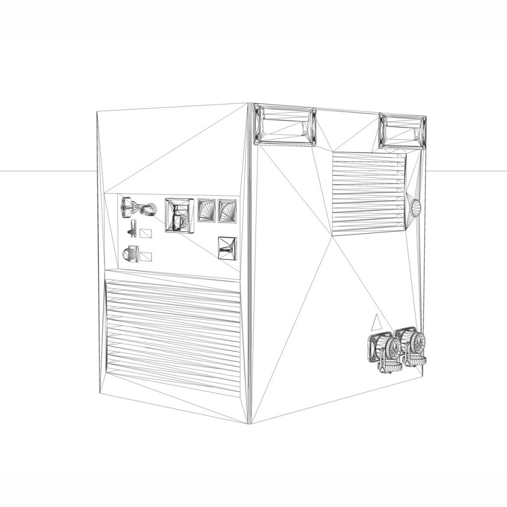 Emergency generator 3D Model - FlatPyramid