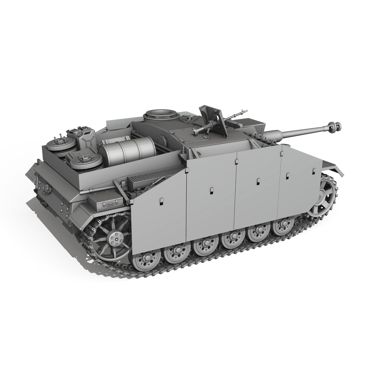 StuG III - Ausf G - Early Production 3D Model – Buy StuG III - Ausf G ...