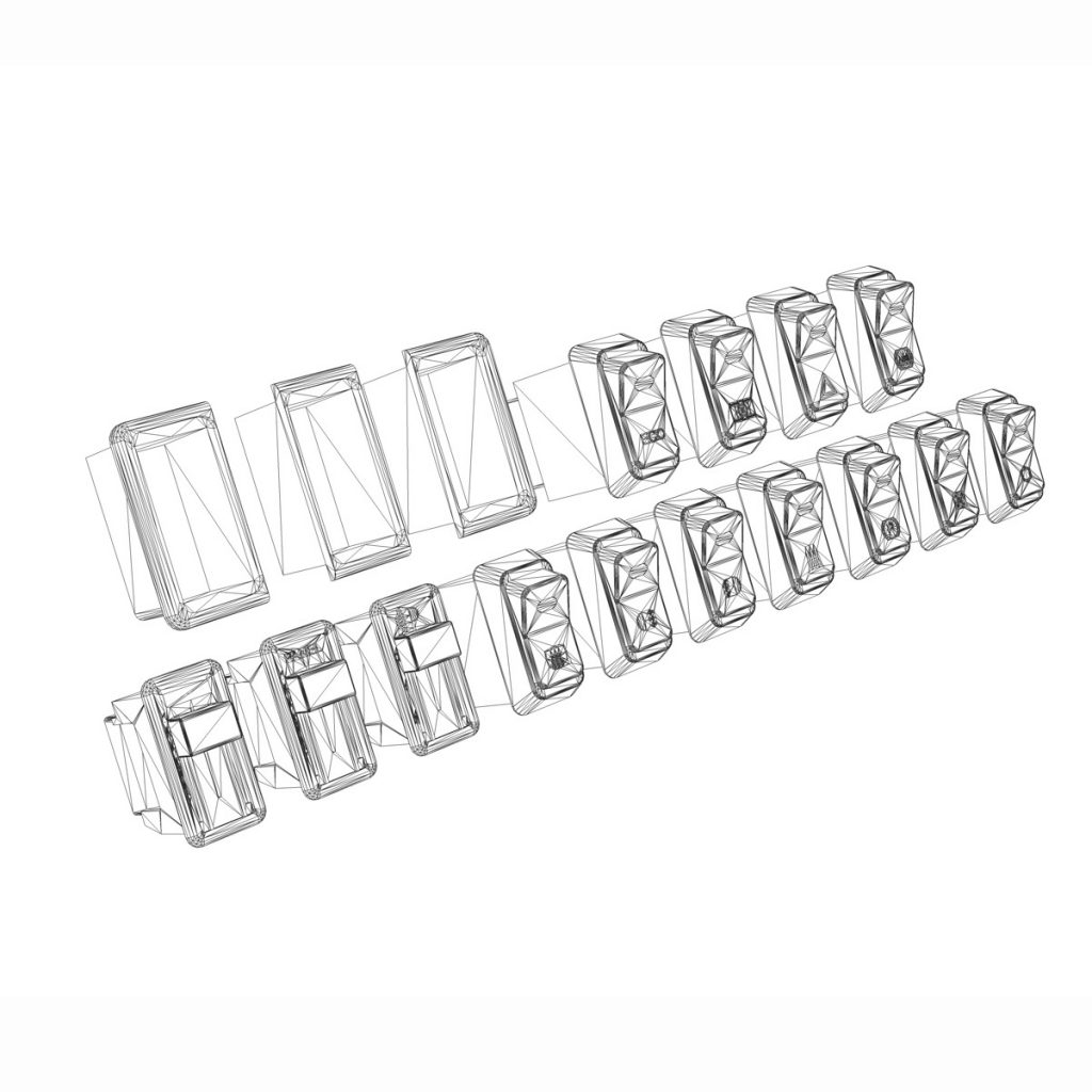 Rocker switches for vehicle 3D Model - FlatPyramid