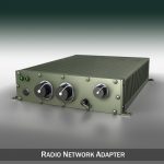 UHF Military radio system 3D Model - FlatPyramid
