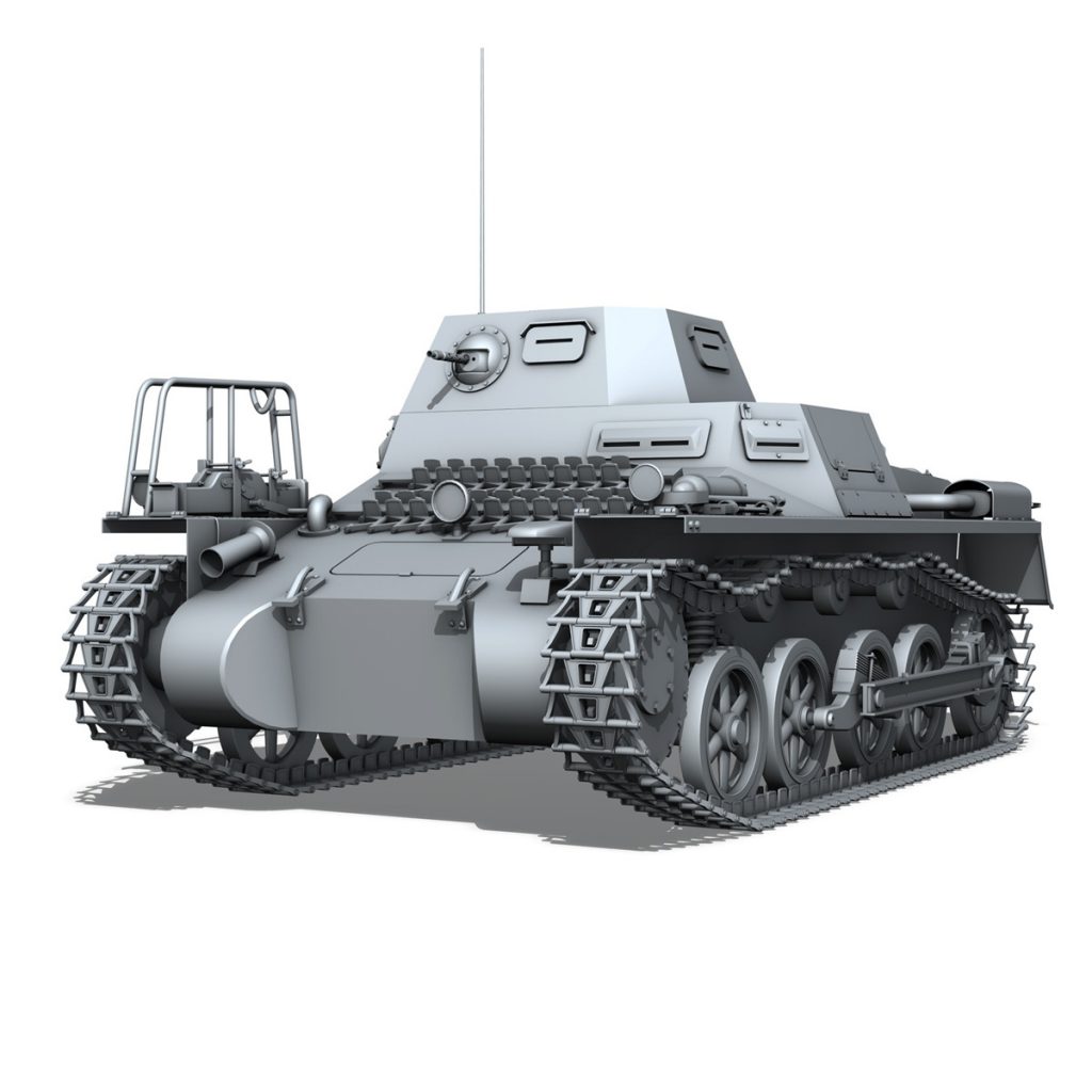 Panzerkampfwagen 1 - Panzer 1 Collection 3D Model - FlatPyramid