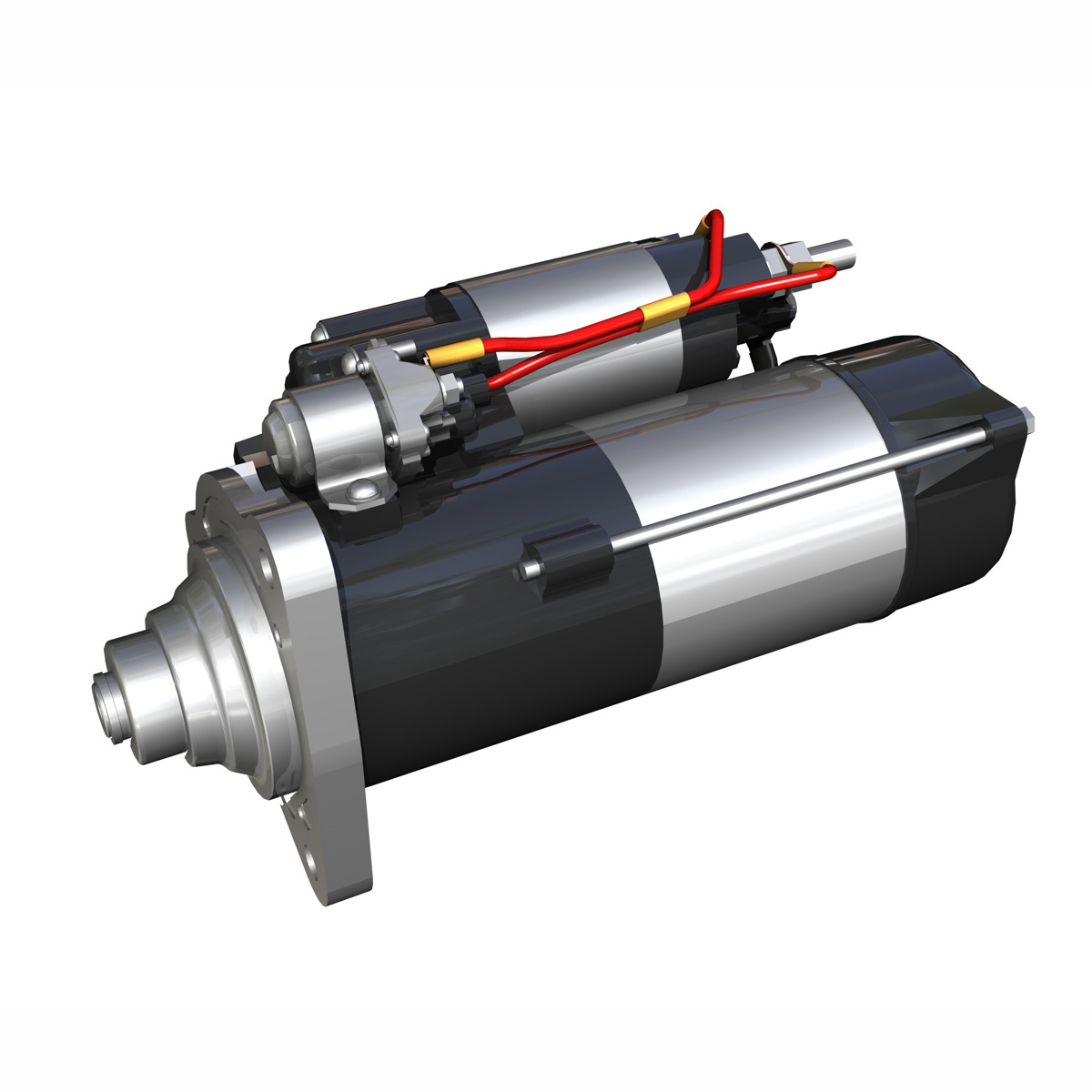 Starter motor 3D Model – Buy Starter motor 3D Model | FlatPyramid