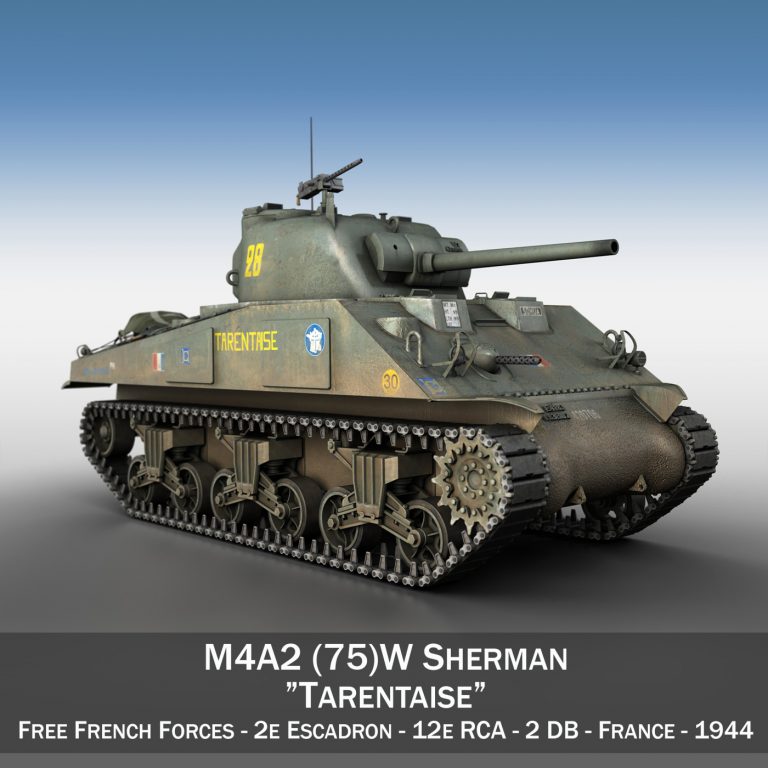 M4 Sherman ARV MK.I - 151083 3D Model - FlatPyramid