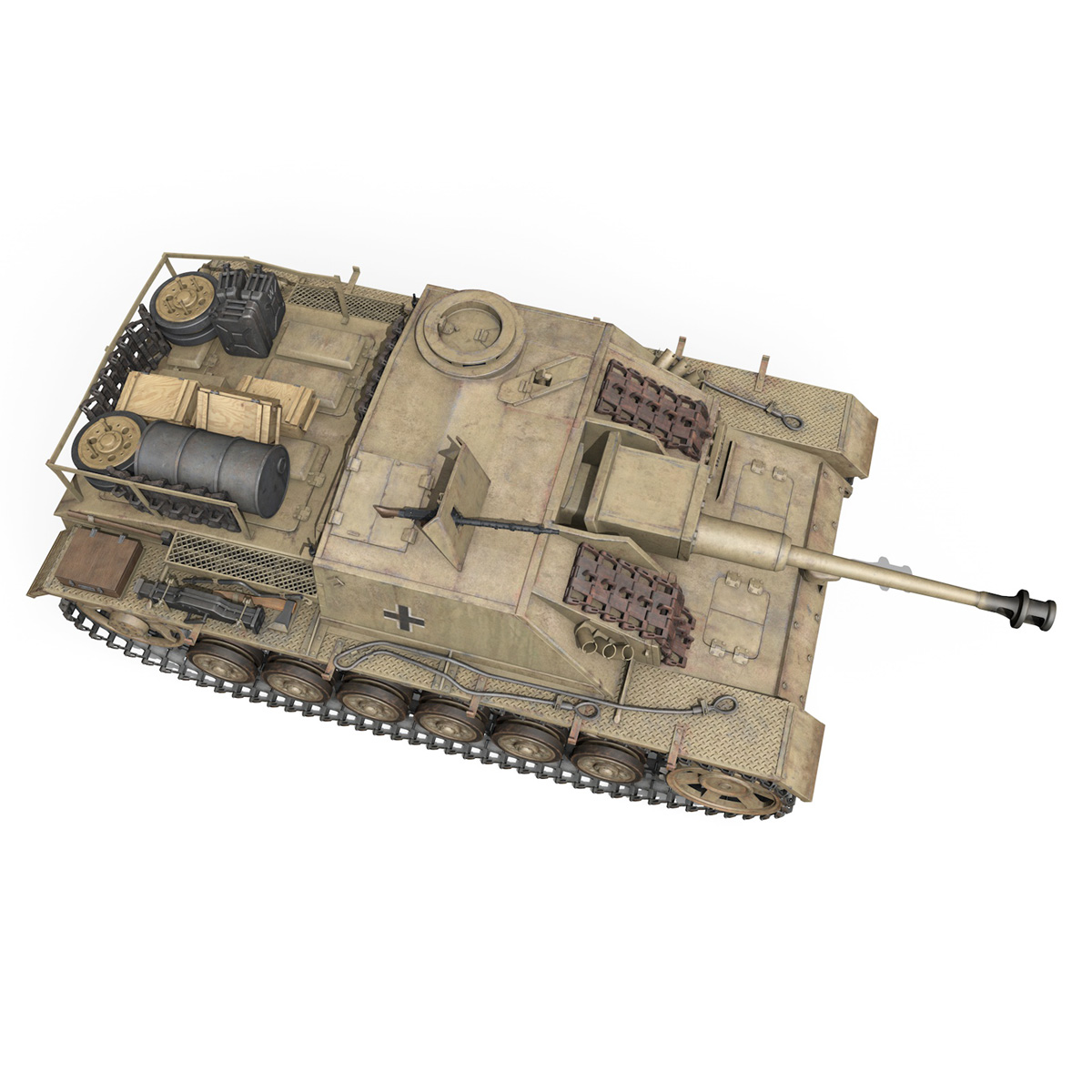 StuG III - Ausf.G - Early Production 3D Model – Buy StuG III - Ausf.G ...