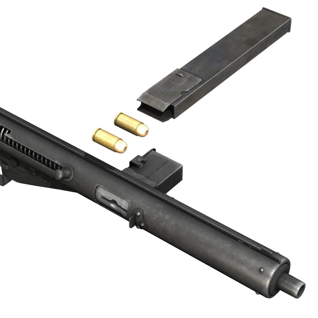 Sten MK.III Submachine Gun 3D Model - FlatPyramid