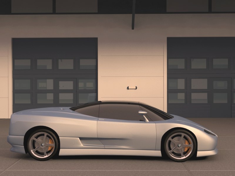 BMW Nazca M12 3D Model - FlatPyramid