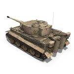 Panzer VI - Tiger - 111 - Early Production 3D Model - FlatPyramid
