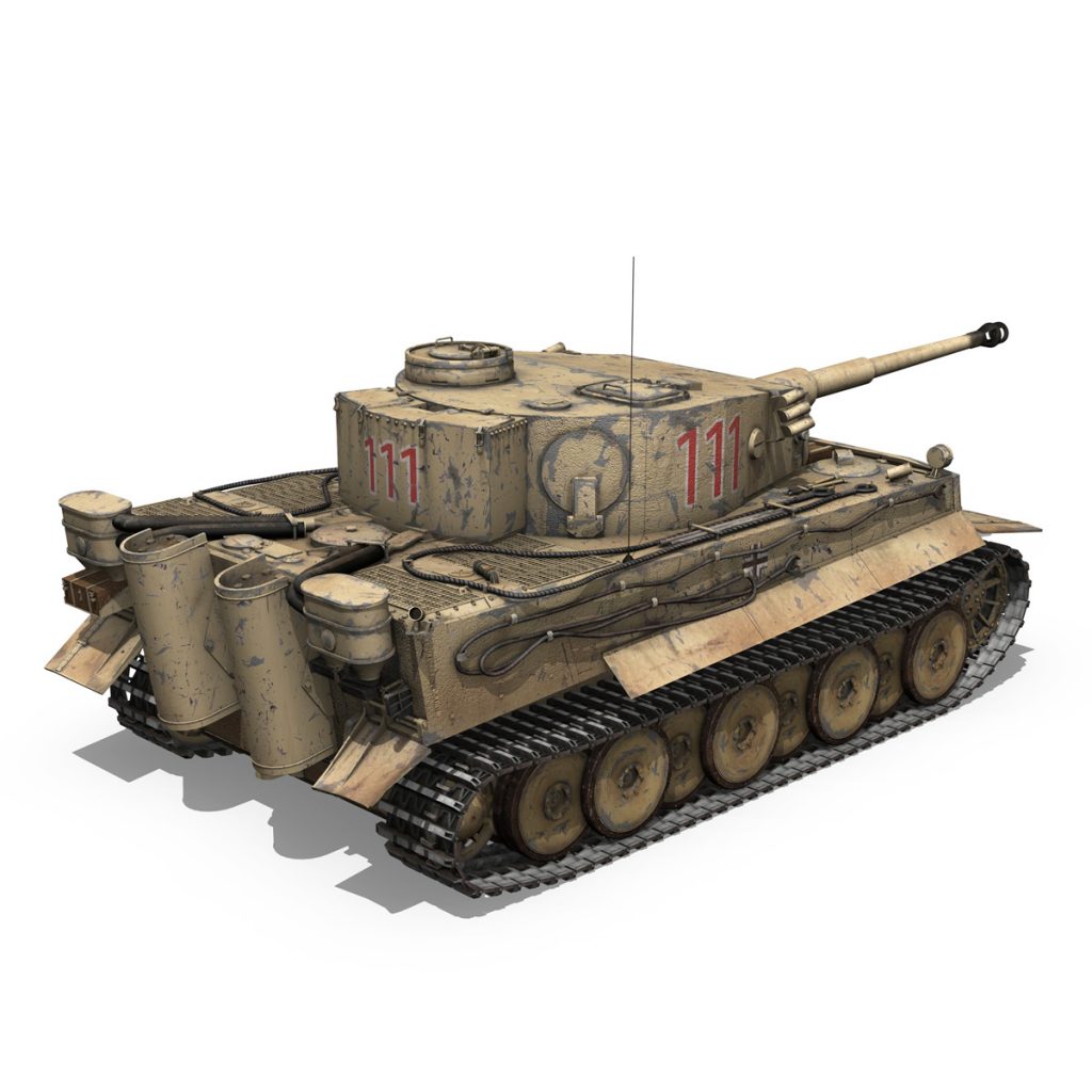 Panzer VI - Tiger - 111 - Early Production 3D Model - FlatPyramid