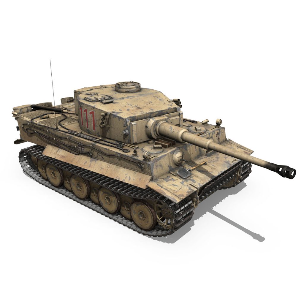 Panzer VI - Tiger - 111 - Early Production 3D Model - FlatPyramid