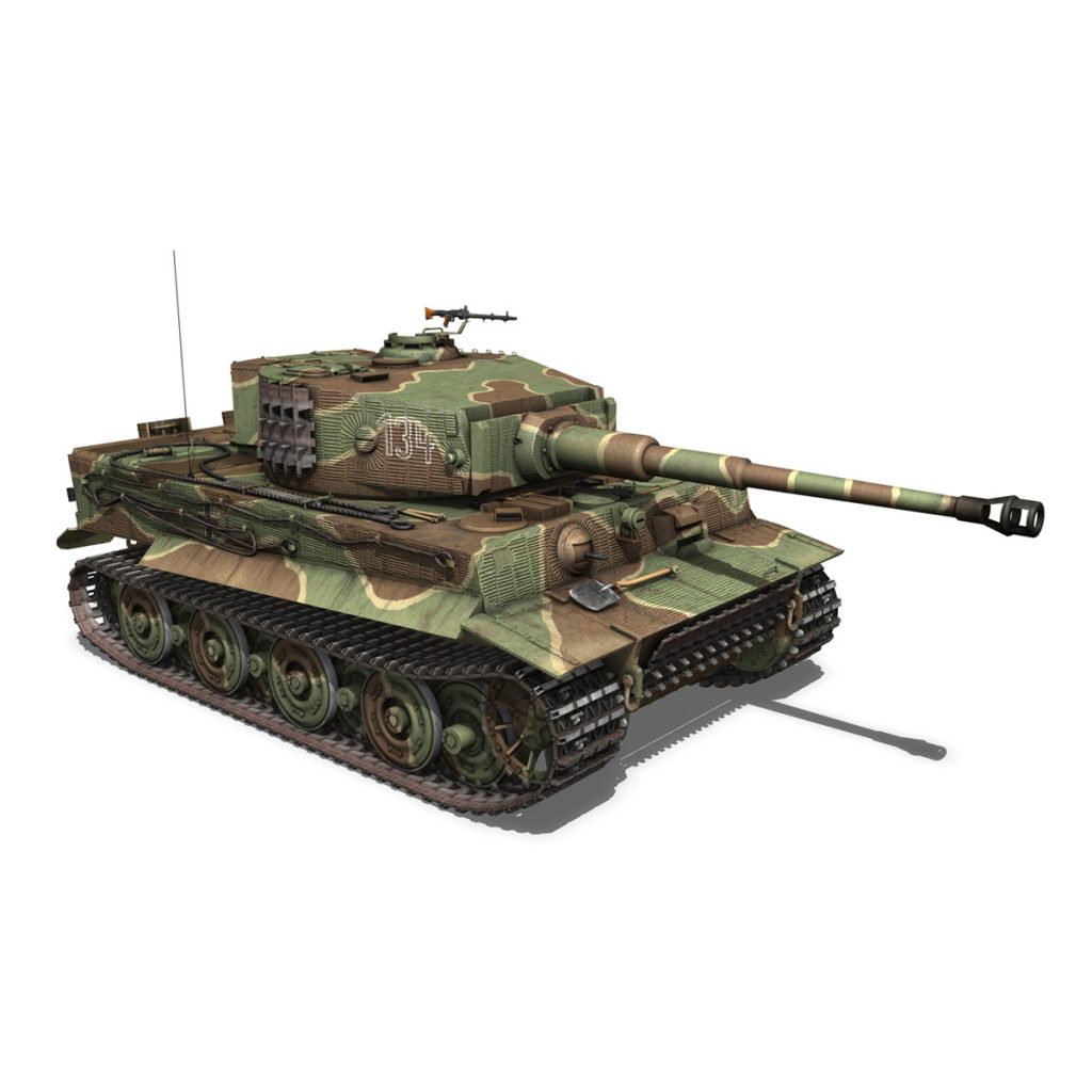 Panzer VI - Tiger - 134 - Late Production 3D Model - FlatPyramid