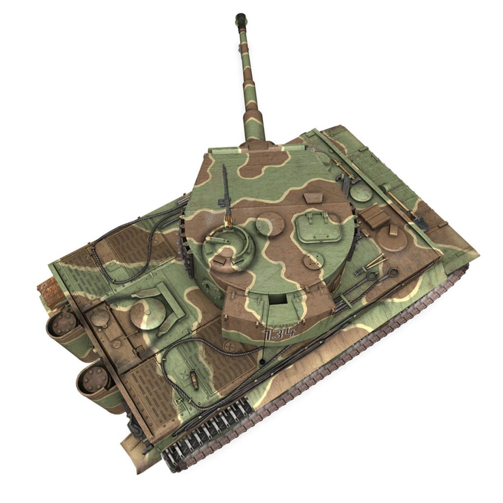 Panzer VI - Tiger - 134 - Late Production 3D Model - FlatPyramid