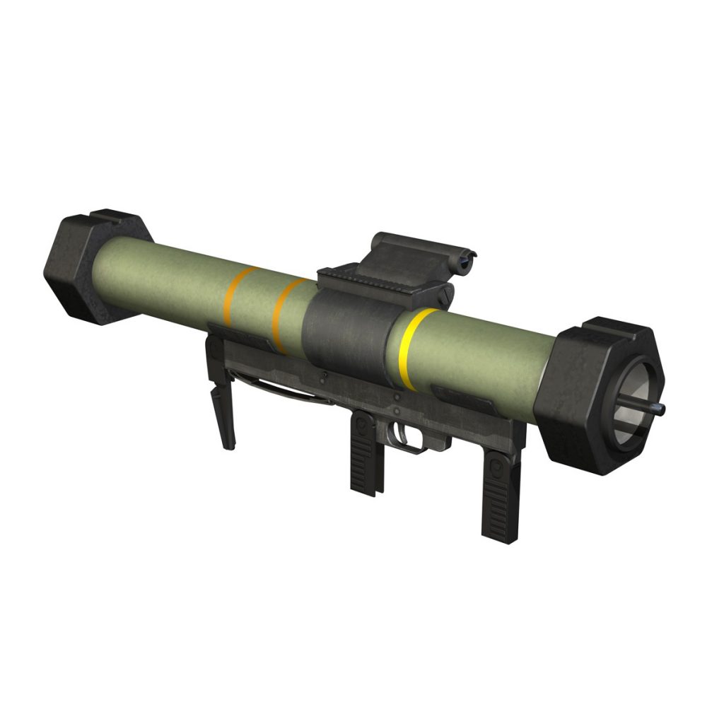 Anti-armor launcher Matador 3D Model - FlatPyramid