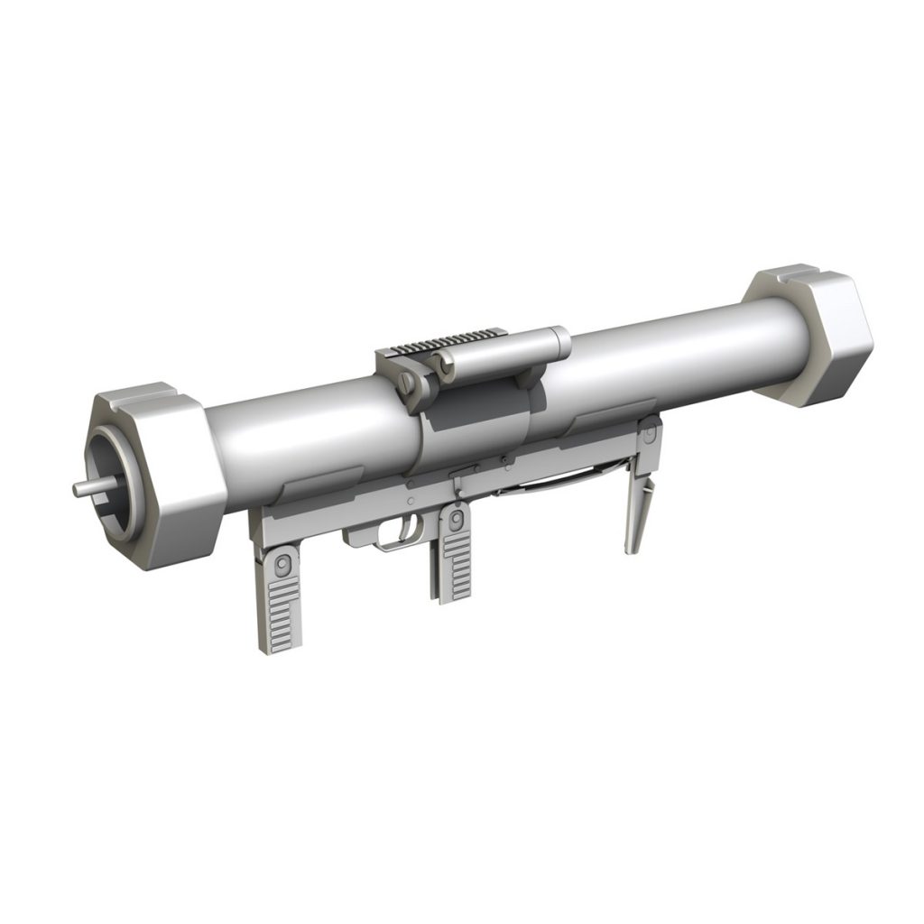 Anti-armor launcher Matador 3D Model - FlatPyramid