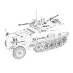 SD.KFZ 250/11 - Halftruck with sPzB 41 - PzGrenDiv 3D Model - FlatPyramid