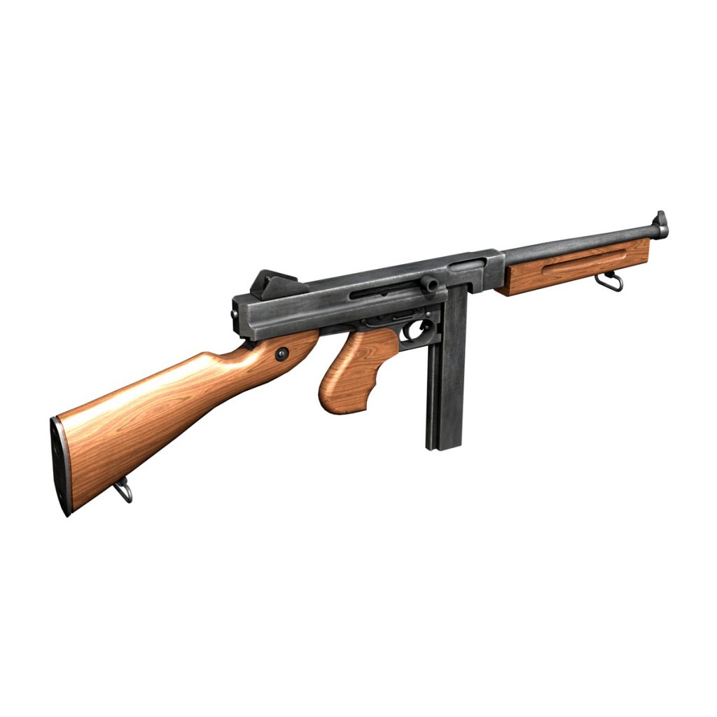 WW2 Submachine guns - Collection 3D Model - FlatPyramid