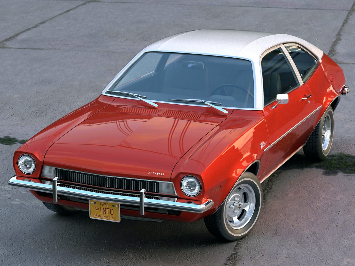 Pinto 1971 3D Model - FlatPyramid