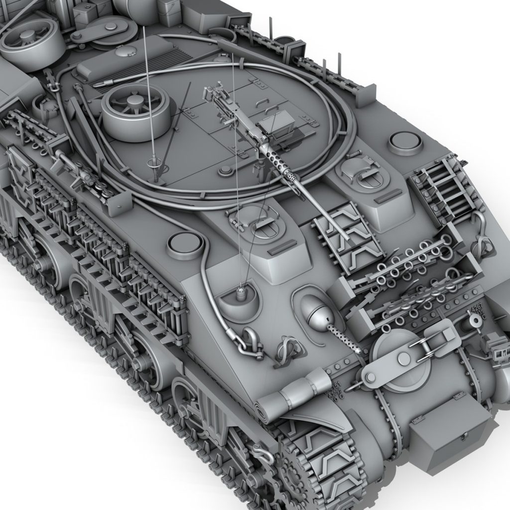 M4 Sherman ARV MK.1 3D Model - FlatPyramid