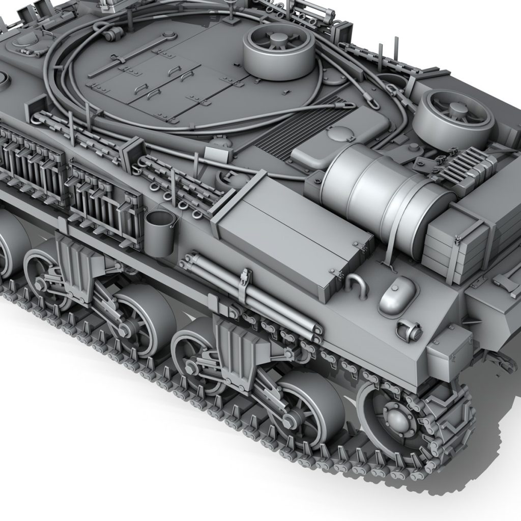 M4 Sherman ARV MK.1 3D Model - FlatPyramid