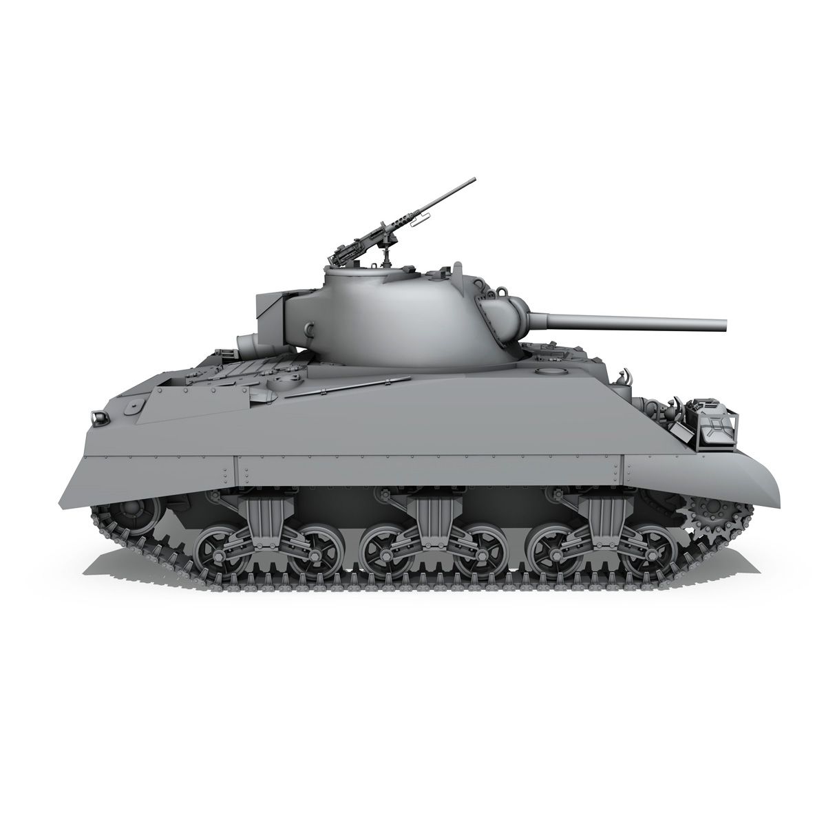 M4 Sherman MK III - British army 3D Model – Buy M4 Sherman MK III ...