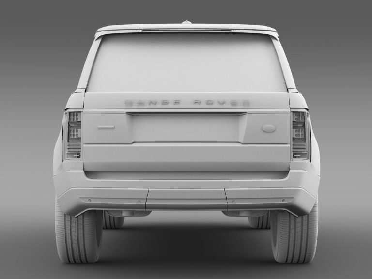 Range Rover Autobiography LWB L405 2014 3D Model - FlatPyramid