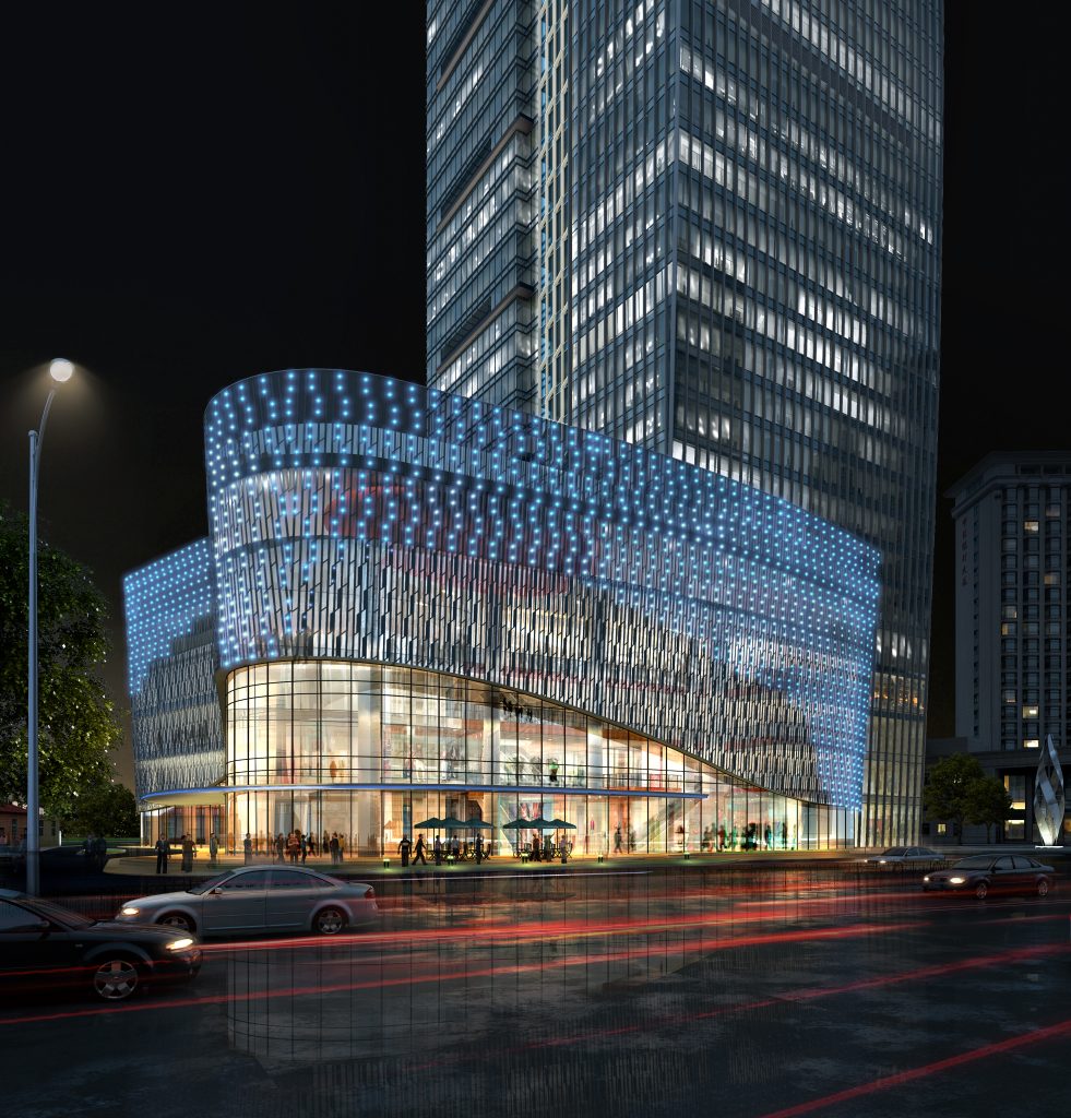 Skyscraper business center 051 3D Model - FlatPyramid