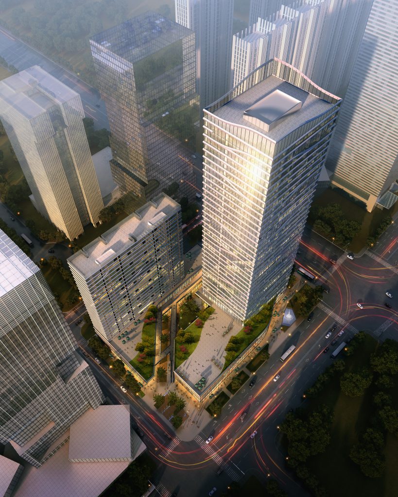 Office Skyscraper 0222 3D Model - FlatPyramid