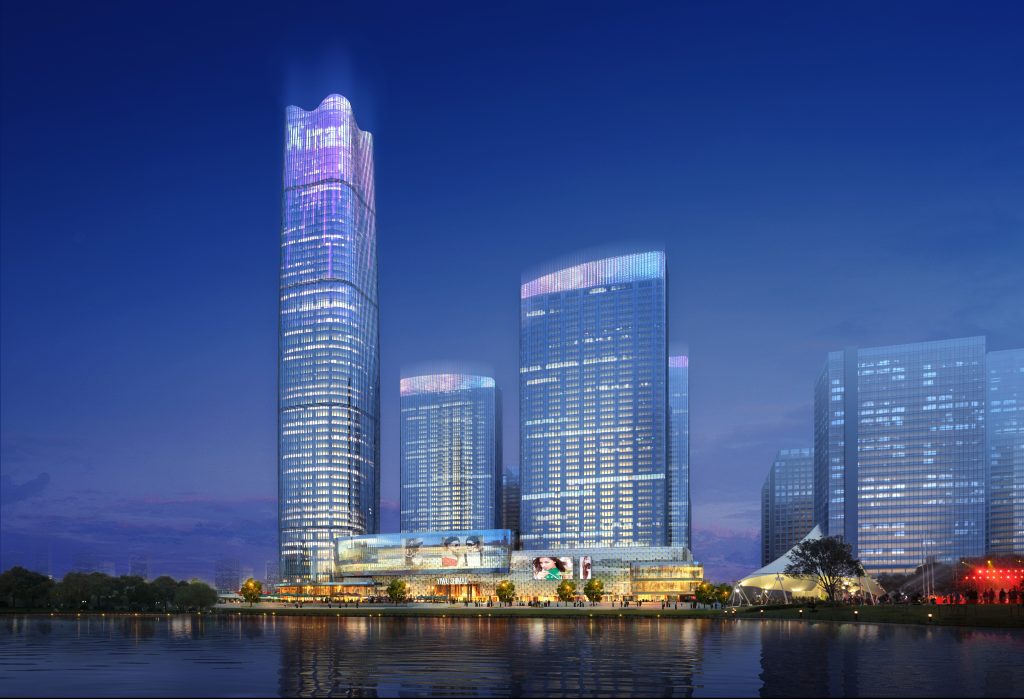 Skyscraper Office Building 024 3D Model - FlatPyramid