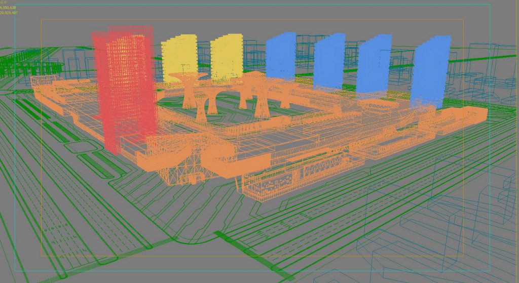 City shopping mall 031 3D Model - FlatPyramid