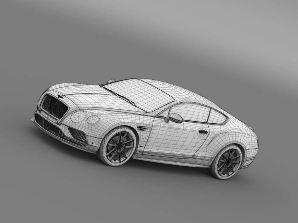 Bentley Continental GT V8 S 2015 01 3D Model - FlatPyramid
