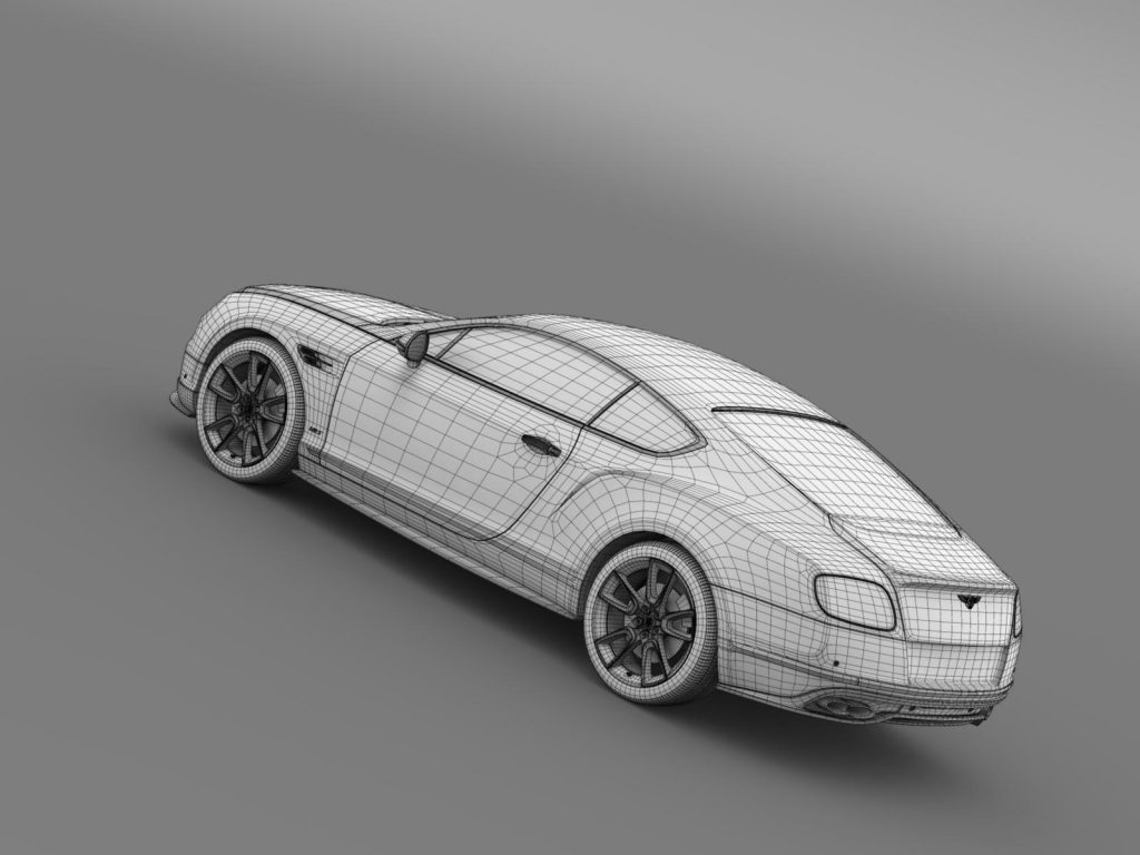 Bentley Continental GT V8 S 2015 01 3D Model - FlatPyramid