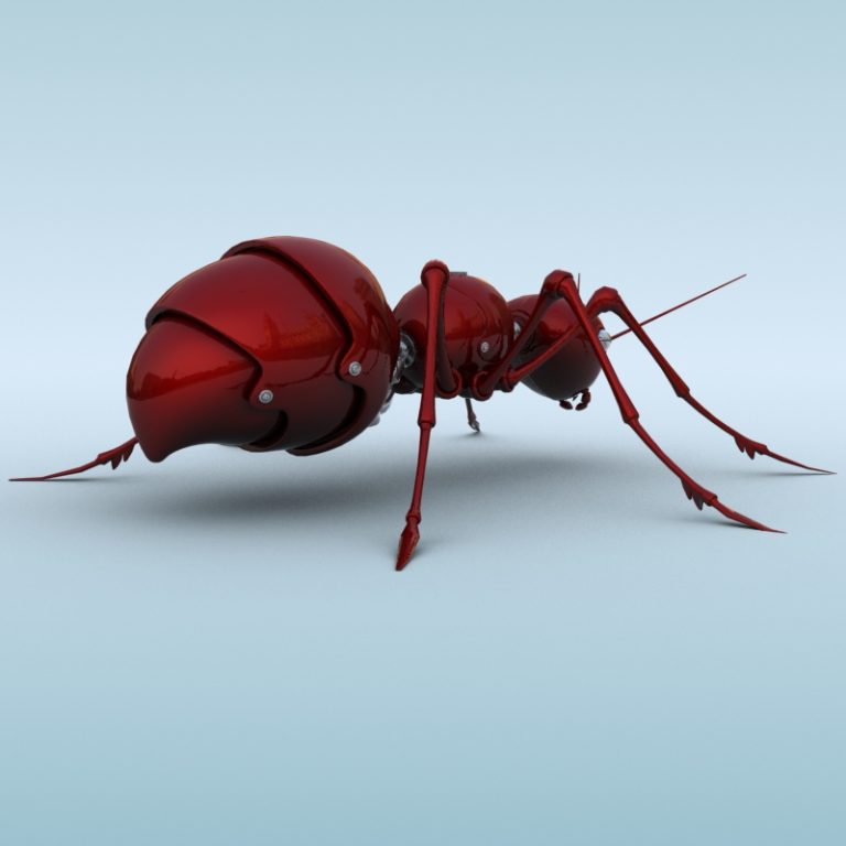 Mechanical Ant 3D Model - FlatPyramid