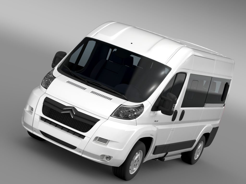 Citroen Relay Window Van L2H2 2006-2014 3D Model - FlatPyramid