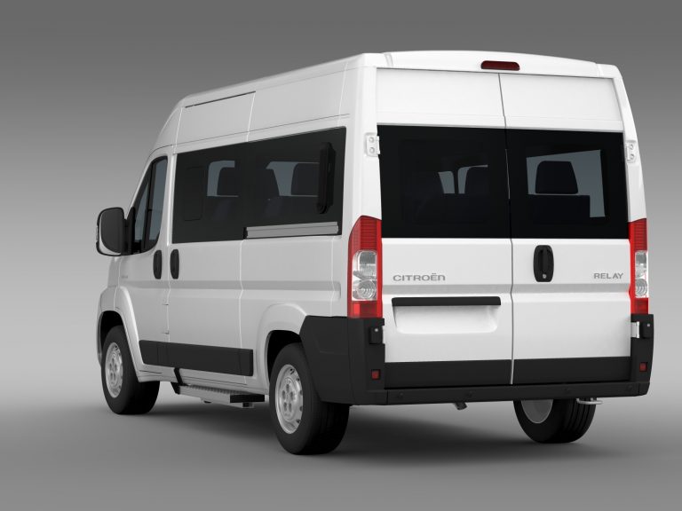 Citroen Relay Window Van L2H2 2006-2014 3D Model - FlatPyramid