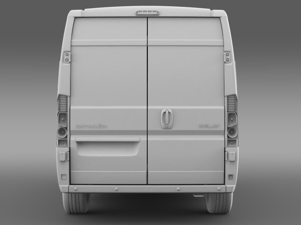 Citroen Relay Window Van L2H2 2006-2014 3D Model - FlatPyramid