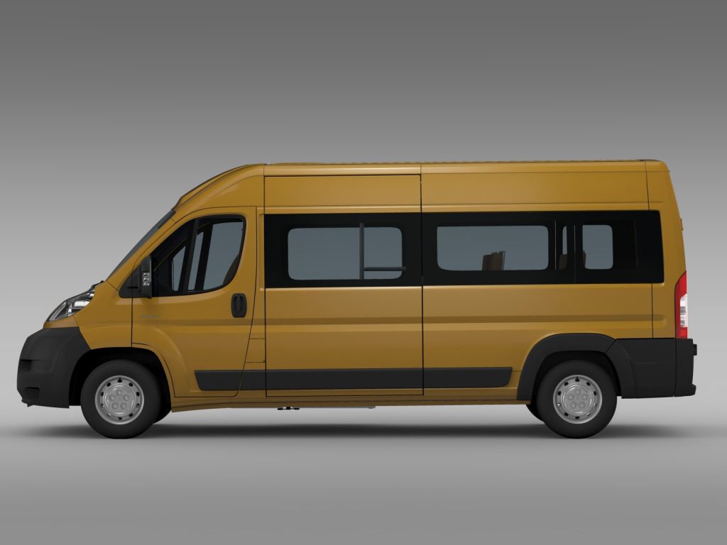 Citroen Relay Window Van L3H2 2006-2014 3D Model - FlatPyramid