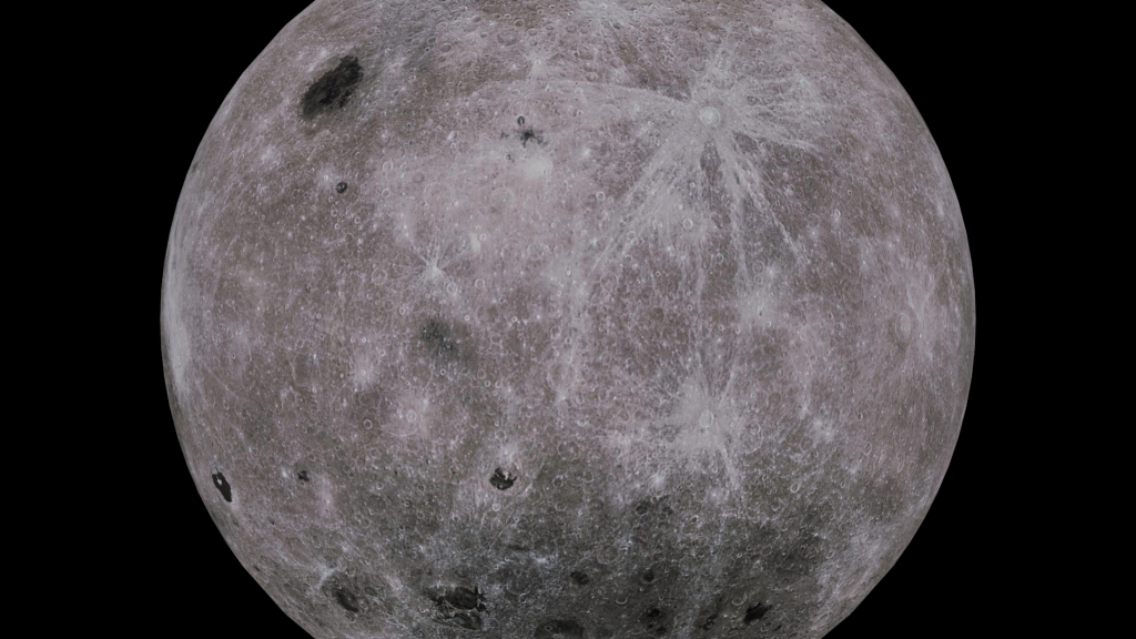 Moon 4k 3D Model - FlatPyramid