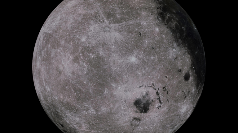 Moon 4k 3D Model - FlatPyramid