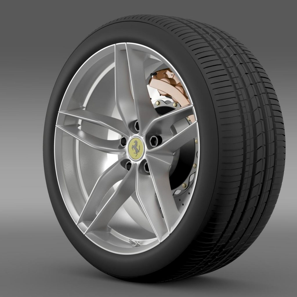 Ferrari F430 Spider 3D Model - FlatPyramid