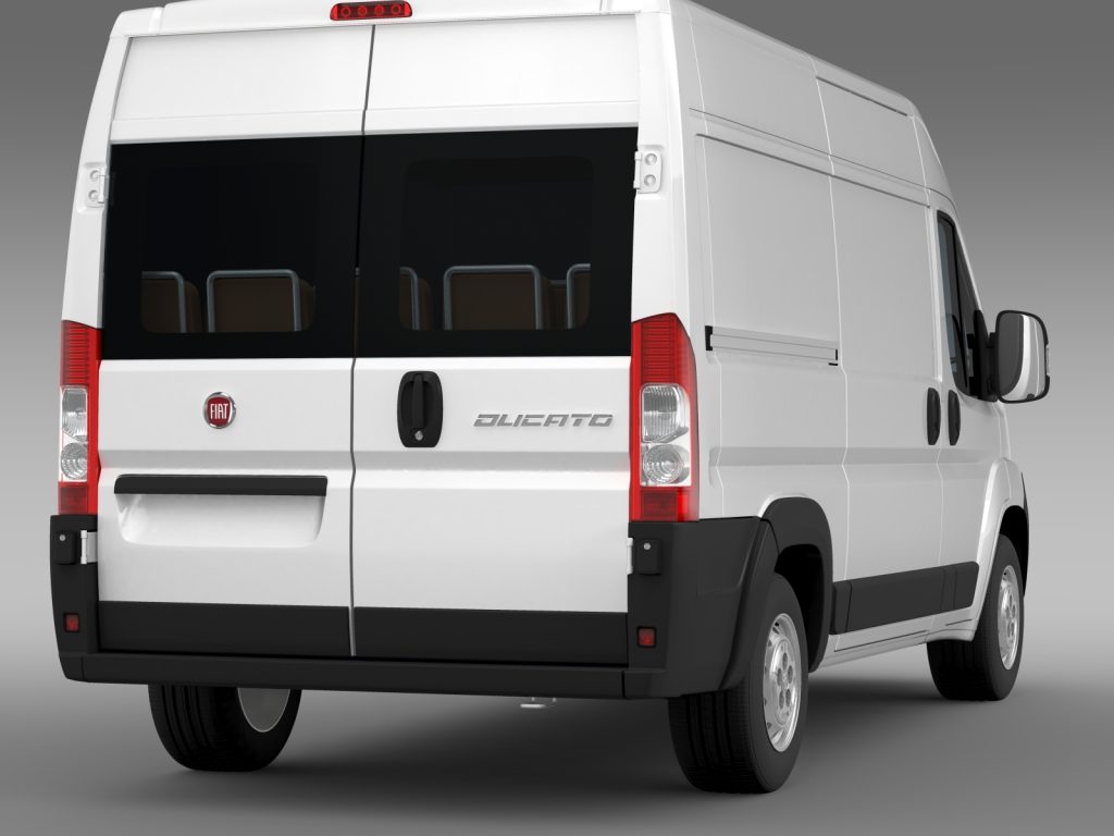 Fiat Ducato Van L2H2 2006-2014 3D Model - FlatPyramid