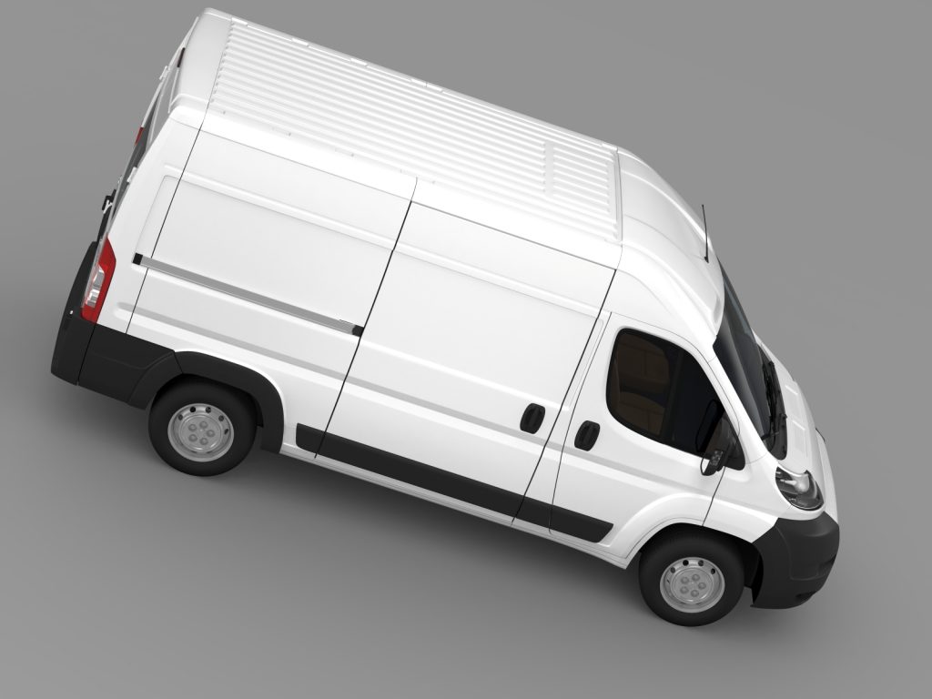 Fiat Ducato Van L2H2 2006-2014 3D Model - FlatPyramid