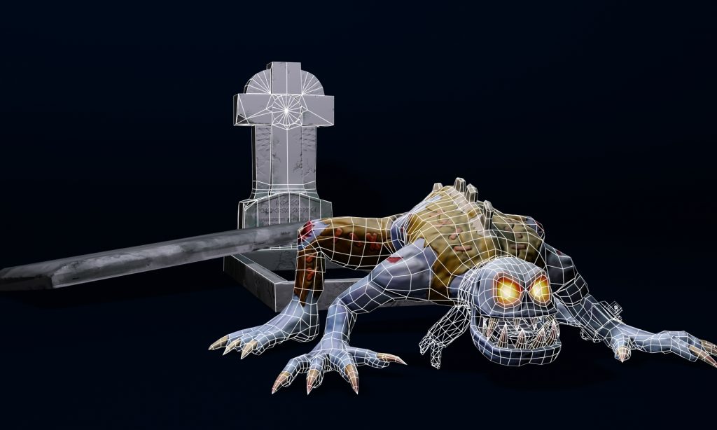 Zombie (Ghoul) 3D Model - FlatPyramid