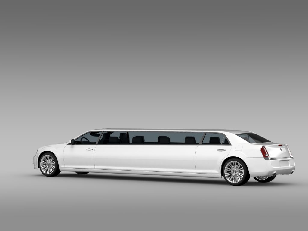 Lancia Thema Limousine 3D Model - FlatPyramid