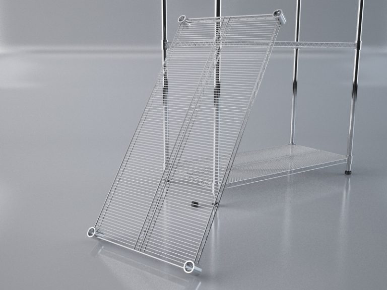 Storage shelf 3D Model - FlatPyramid