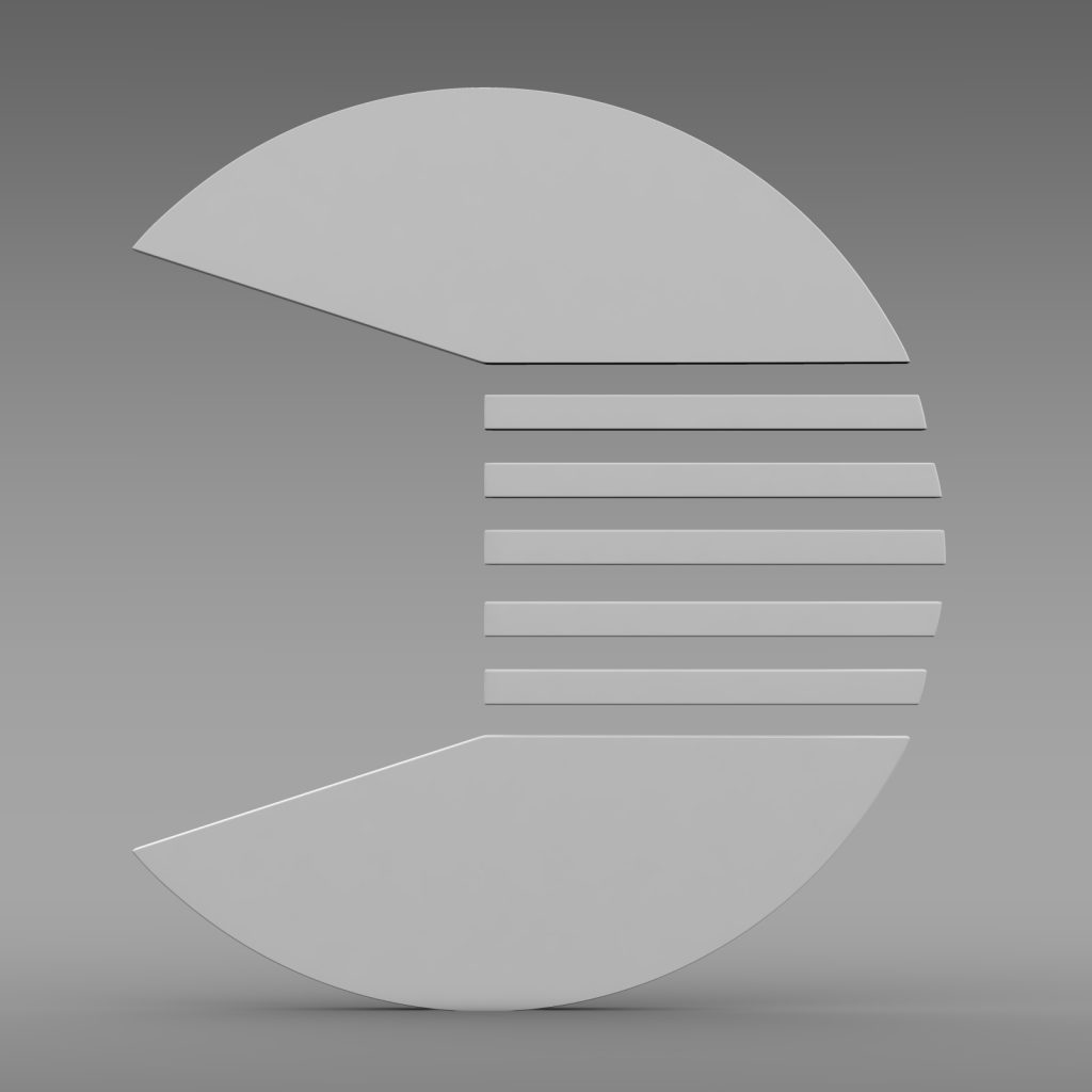 Quant logo 3D Model - FlatPyramid