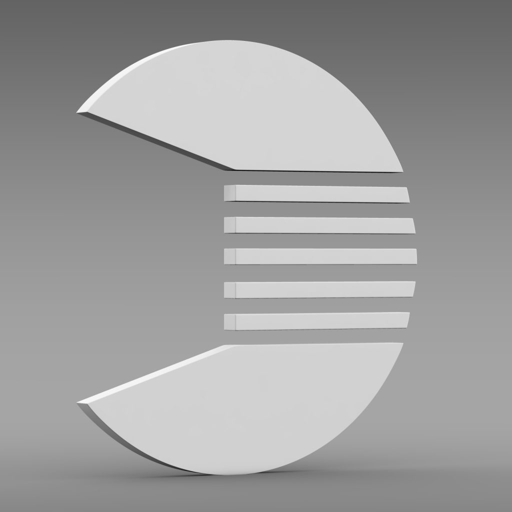 Quant logo 3D Model - FlatPyramid