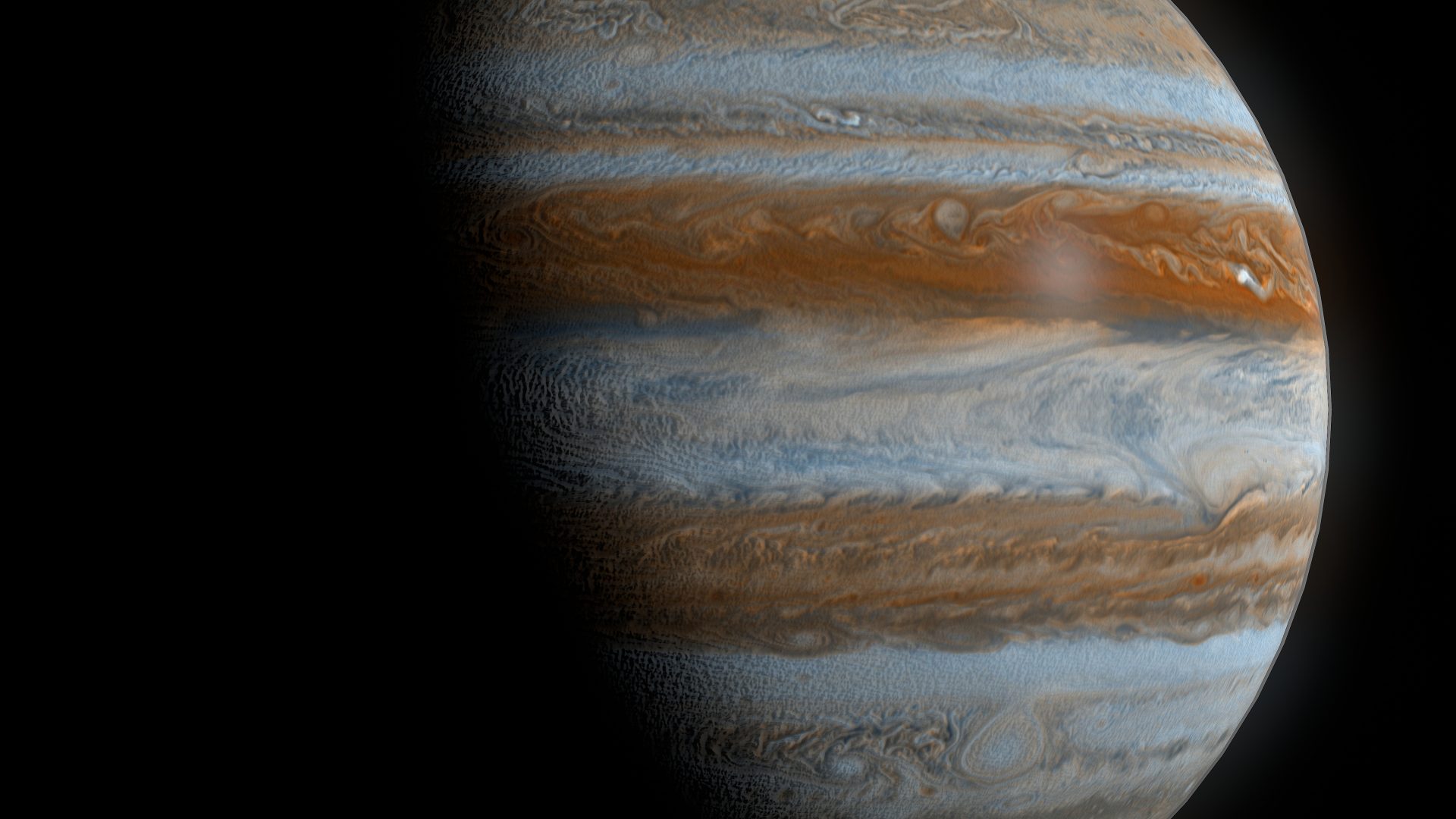 Hyperrealistic 6k Jupiter 3D Model - FlatPyramid