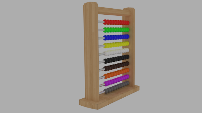Abacus v1 3D Model - FlatPyramid