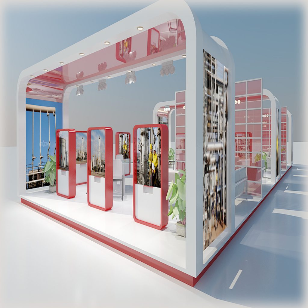 Exhibition Hall 3d Model Free - FlatPyramid