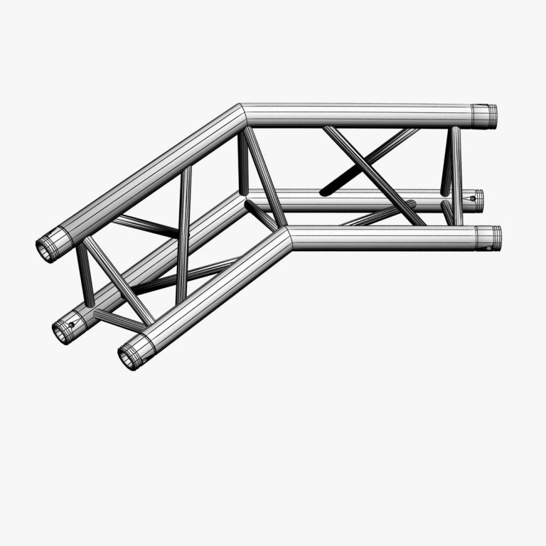 Triangular Trusses (Collection 55 Modular Pieces) 3D Model - FlatPyramid